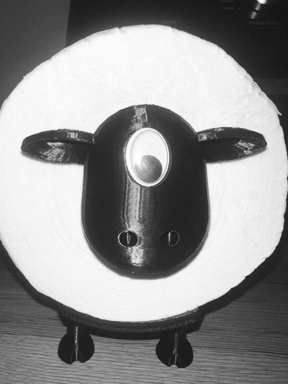 Cyclops Sheep Toilet Paper Roll Remixed by Lucy23 - MakerWorld