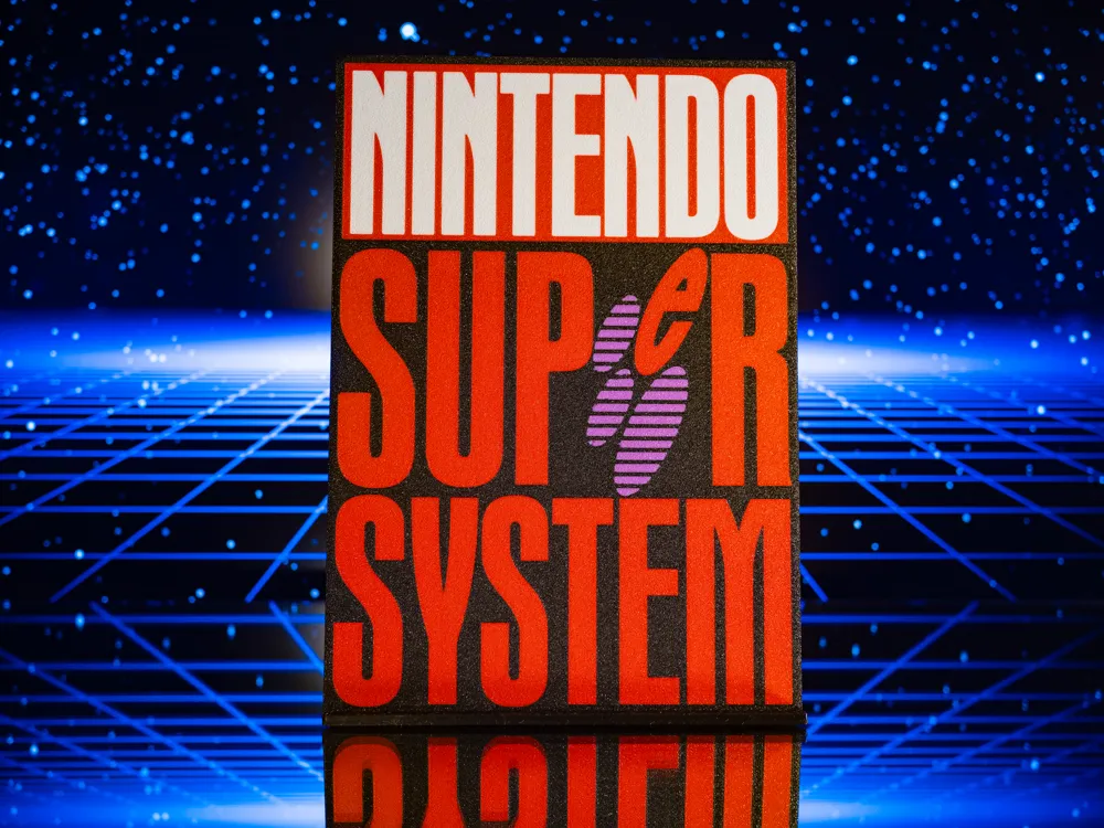 SNES 超级16位复古海报包！ - 免费 3D 打印模型 - MakerWorld