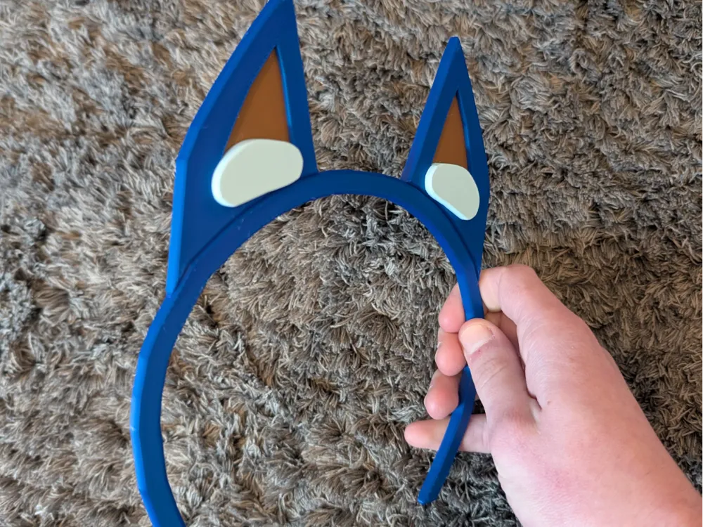 Bluey Ears Headband by eitaner MakerWorld: Download Free 3D Models