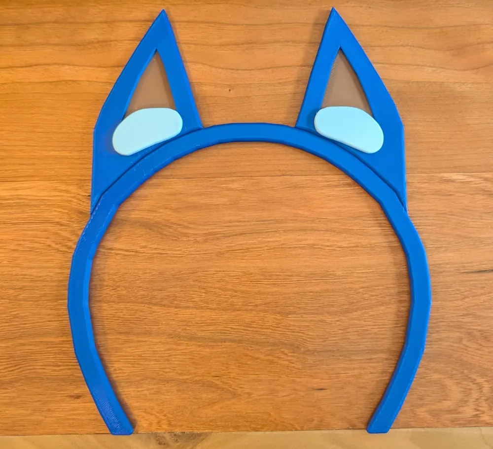 Bluey Ears Headband by eitaner MakerWorld: Download Free 3D Models