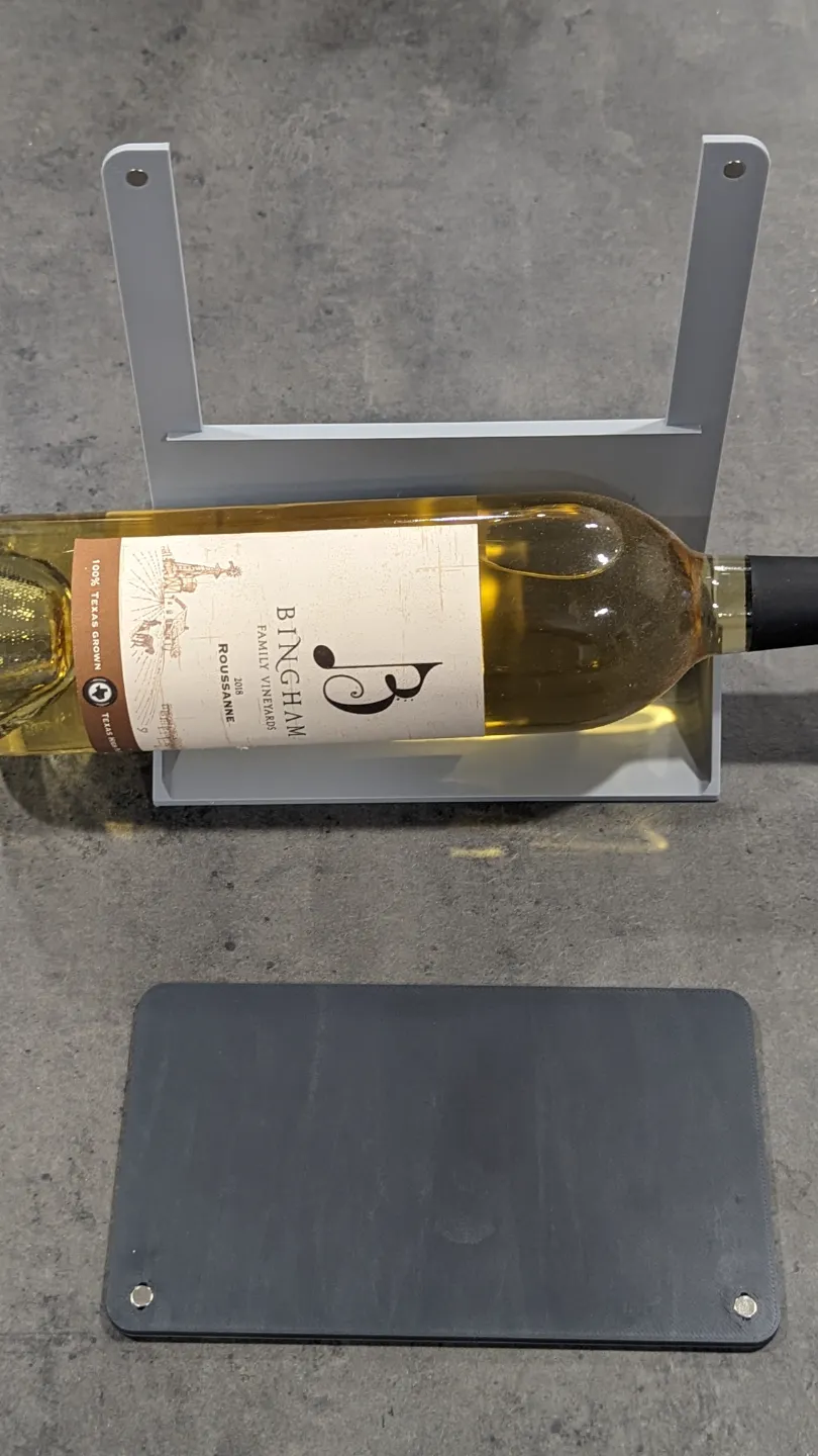 Wine and Sign Rack by minist3r - MakerWorld