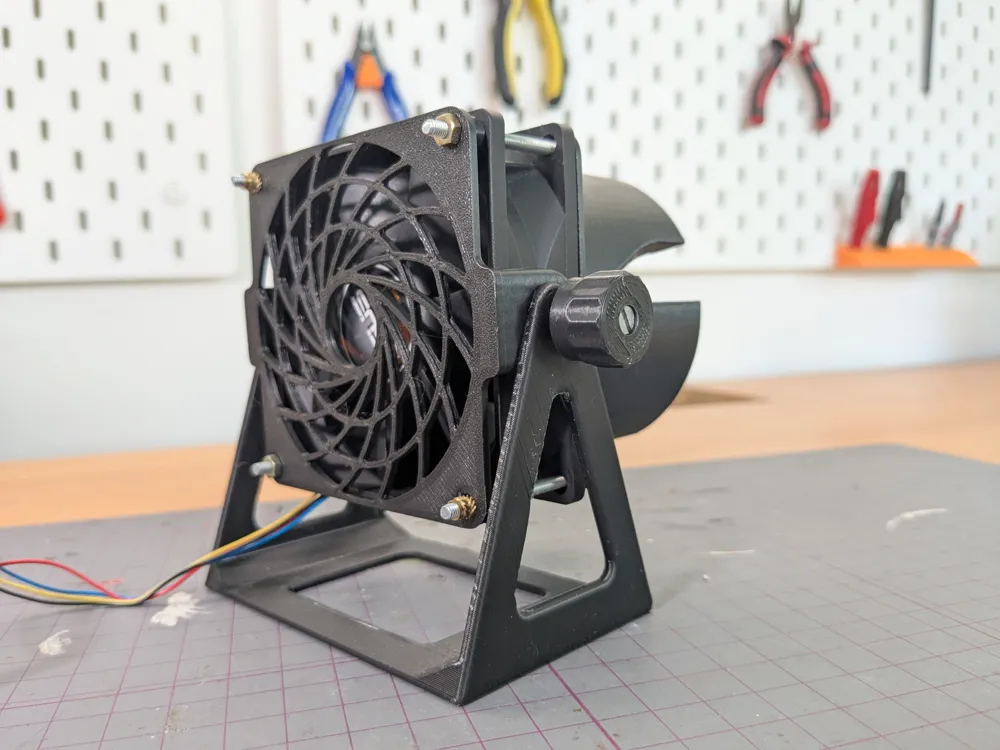 80mm noctua desk fan by TooMuchESP MakerWorld: Download Free 3D Models