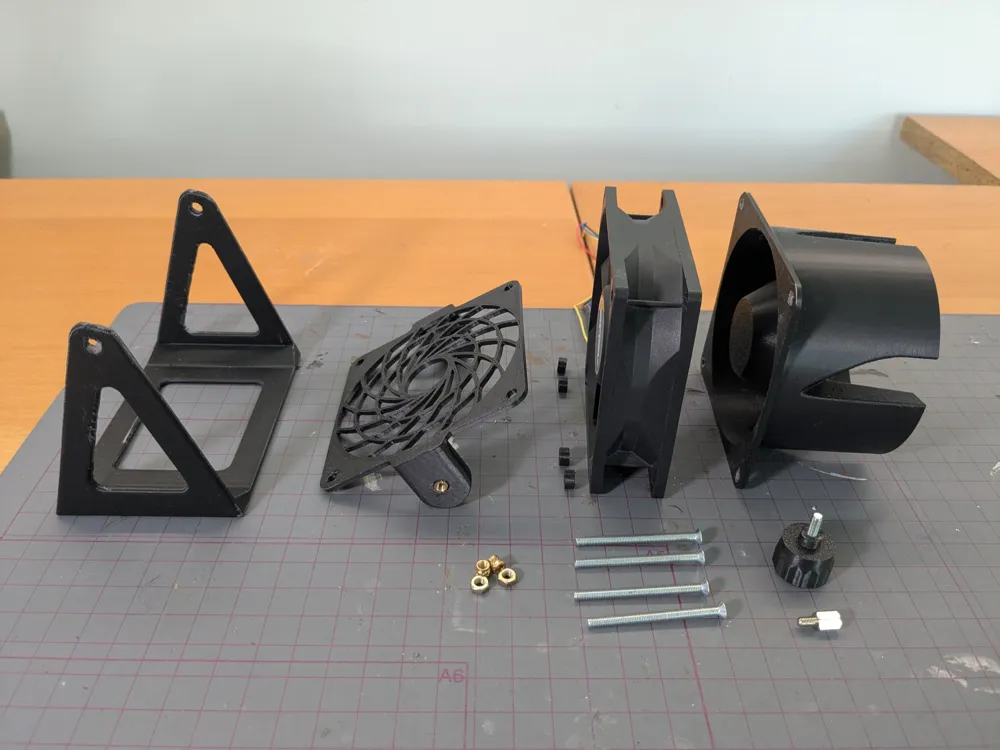 80mm noctua desk fan by TooMuchESP MakerWorld: Download Free 3D Models