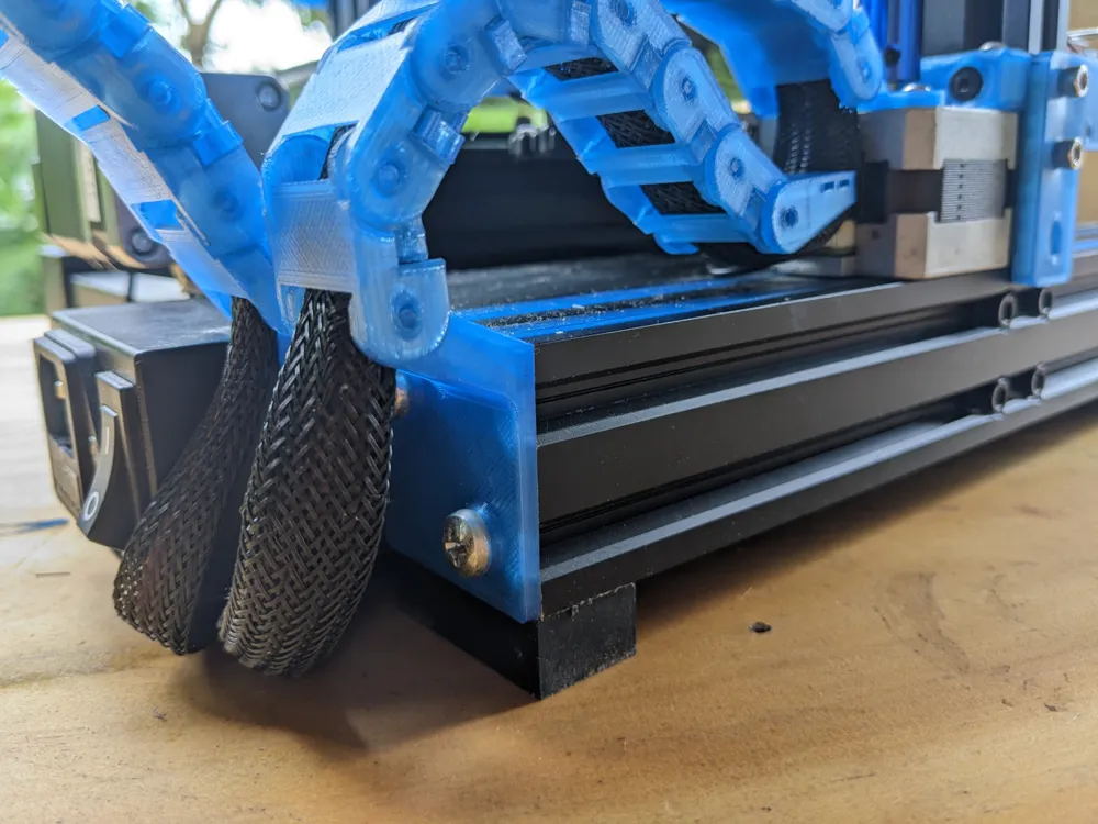 MrWraith's Complete Ender 3 V2 (3V2) cable chain - Free 3D Print Model ...