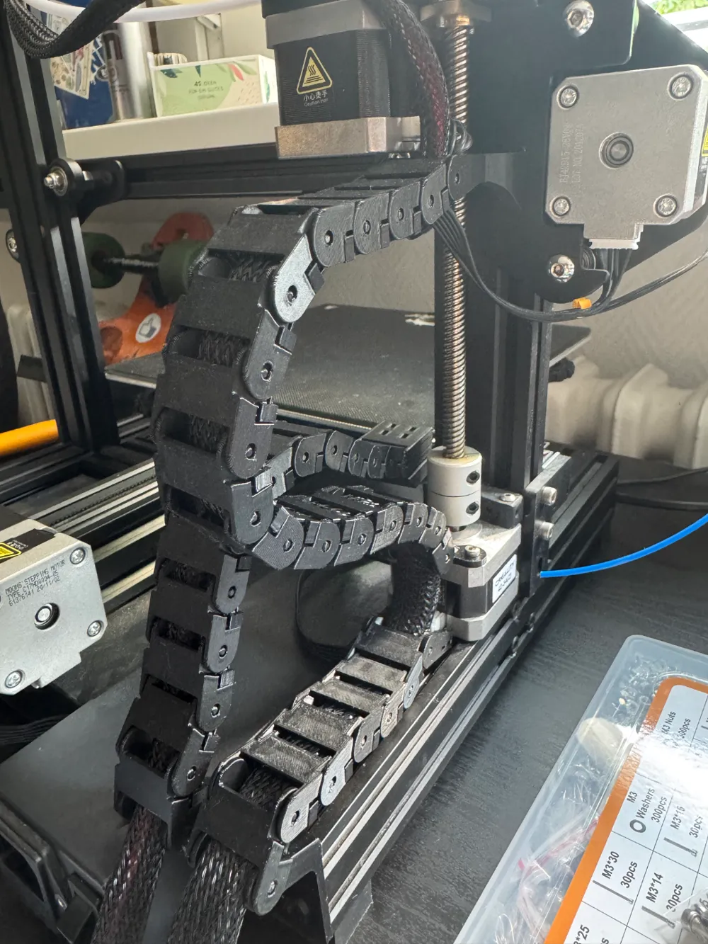 MrWraith's Complete Ender 3 V2 (3V2) cable chain - Free 3D Print Model ...