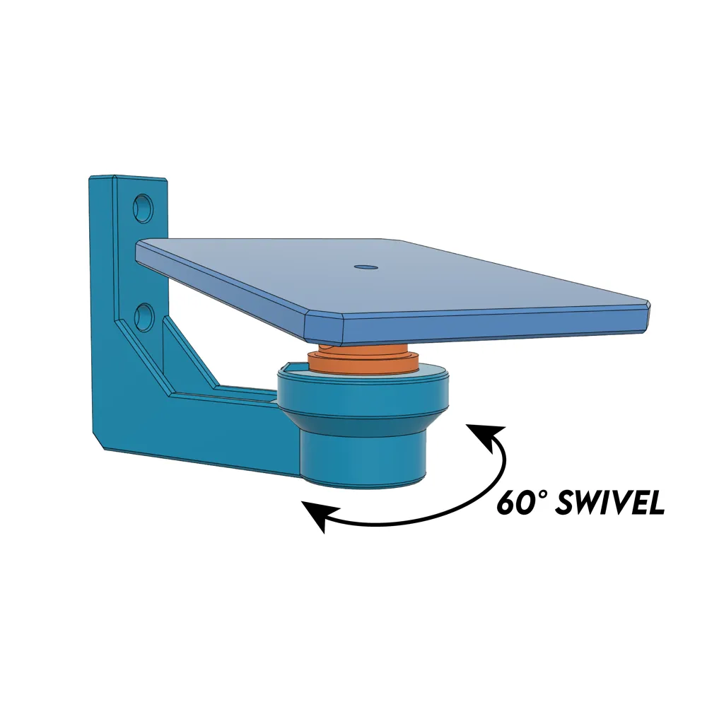 Audioengine A2+ Speaker Wall Mount - Free 3D Print Model - MakerWorld