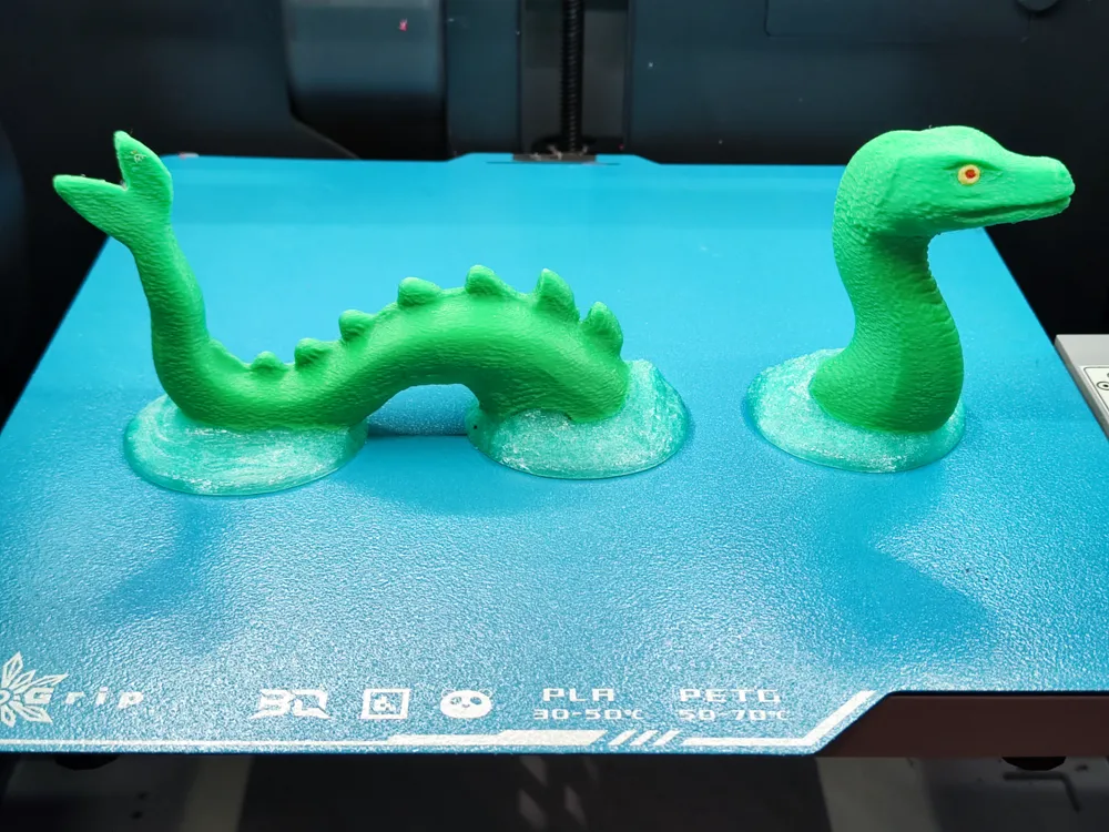 Water snake monster by Creatività in 3D - MakerWorld