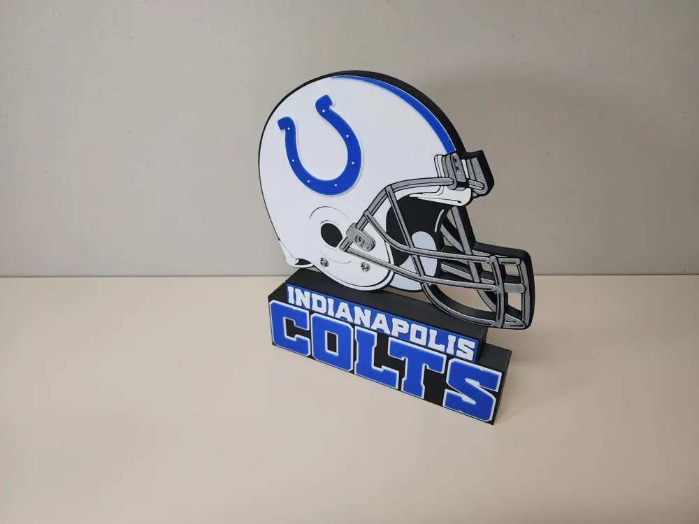 Indianapolis Colts Wall or Desk Display by briankstan MakerWorld ...