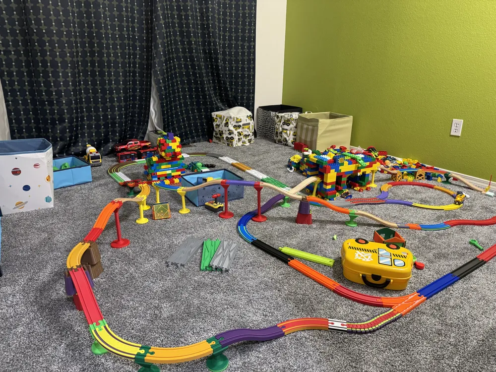 World's Best Train Track Pillar IKEA Lillabo Brio Remixed by Sabaat ...