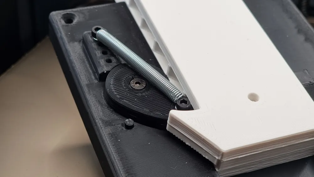 VESA monitor wall mount V3 (Height Adjustable) by M3D MakerWorld: Download Free 3D Models