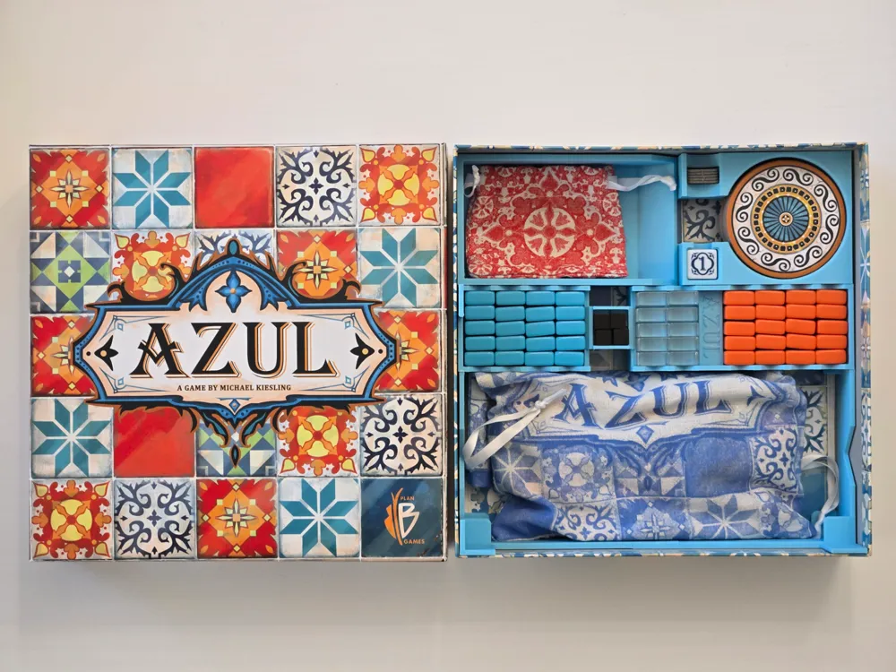 Azul w/ALL Expansions - Organizer Insert by BoardGameMeta MakerWorld ...