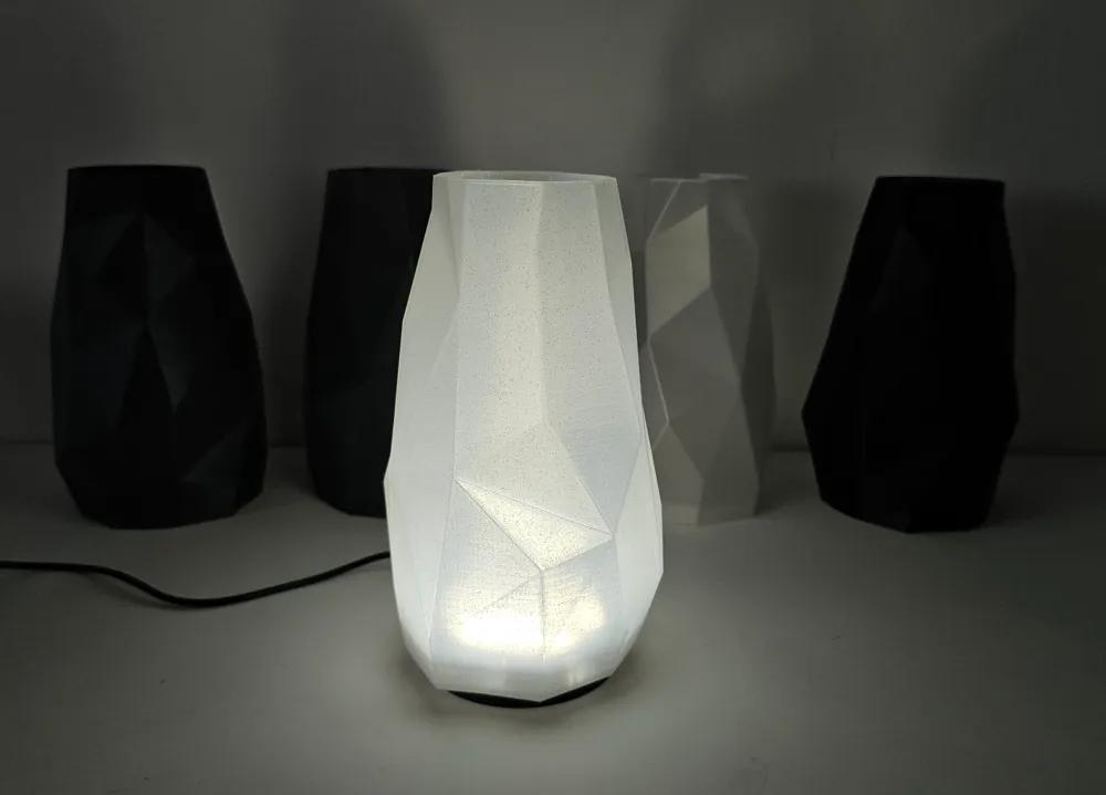 Geometric low poly Lamp LED Kit 001 or LED strip by 3Dacores MakerWorld ...