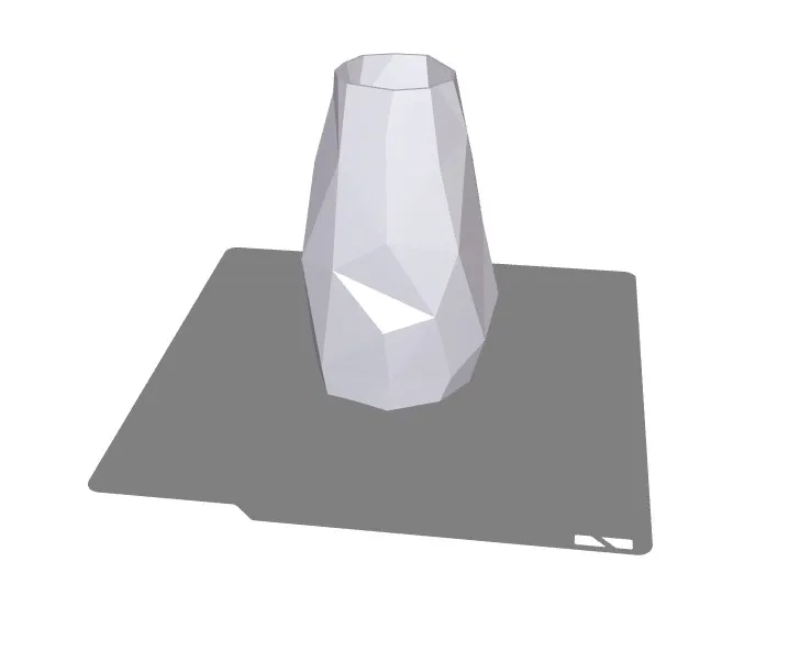 Geometric low poly Lamp LED Kit 001 or LED strip by 3Dacores - MakerWorld