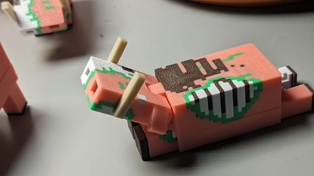 Minecraft Zoglin Articulated by kirimba MakerWorld: Download Free 3D Models