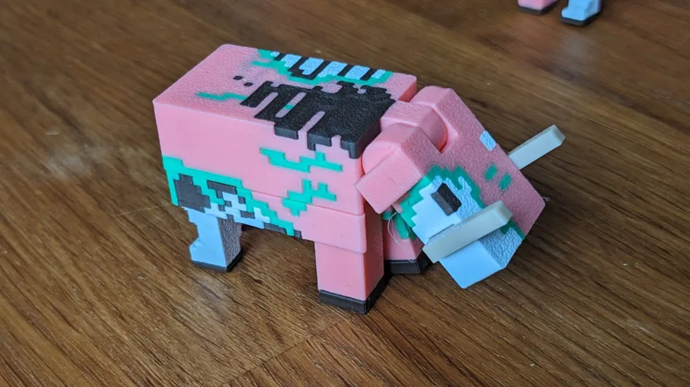 Minecraft Zoglin Articulated by kirimba MakerWorld: Download Free 3D Models