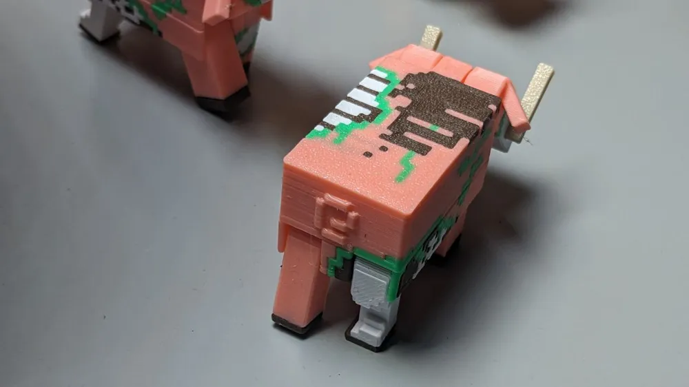 Minecraft Zoglin Articulated by kirimba MakerWorld: Download Free 3D Models