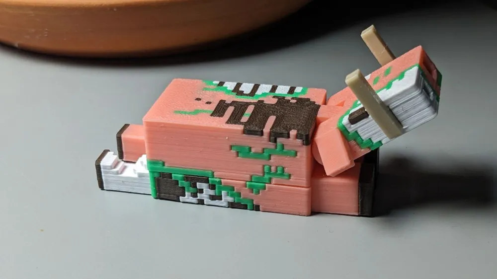 Minecraft Zoglin Articulated by kirimba MakerWorld: Download Free 3D Models