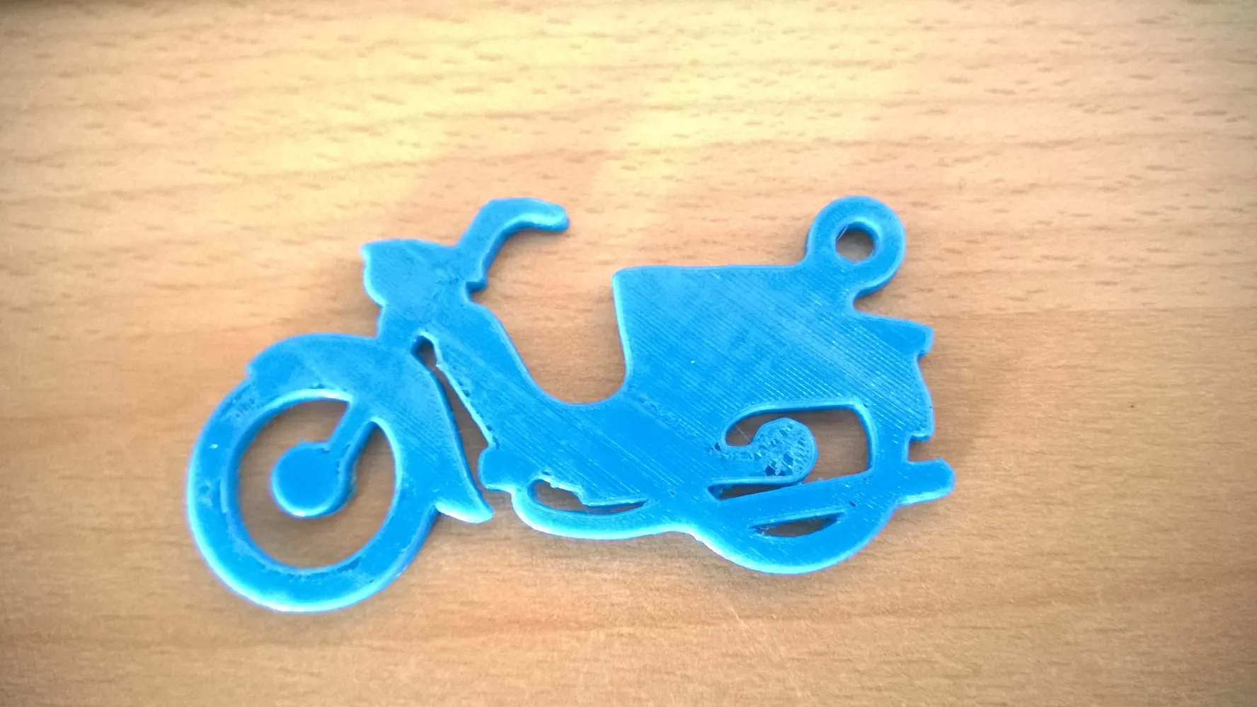 Moped Keychain by mochr - MakerWorld