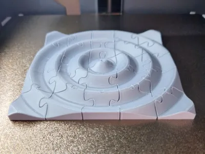 Wave Puzzle by sidetag MakerWorld: Download Free 3D Models