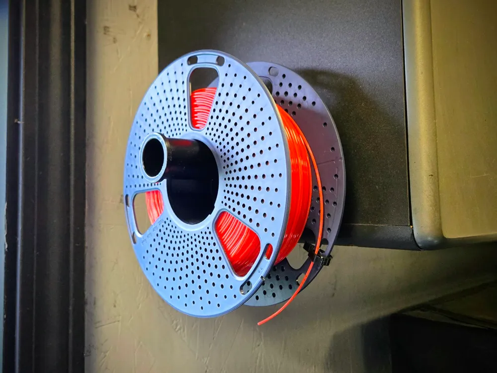Side Mount Filament Spool Holder - For Top Feeding by ChopperOriginals ...