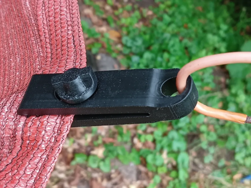 Tent clip with screw by Mellowman - MakerWorld