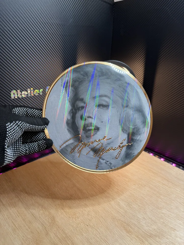Marilyn Monroe optical illusion decorative vinyl - Free 3D Print Model ...