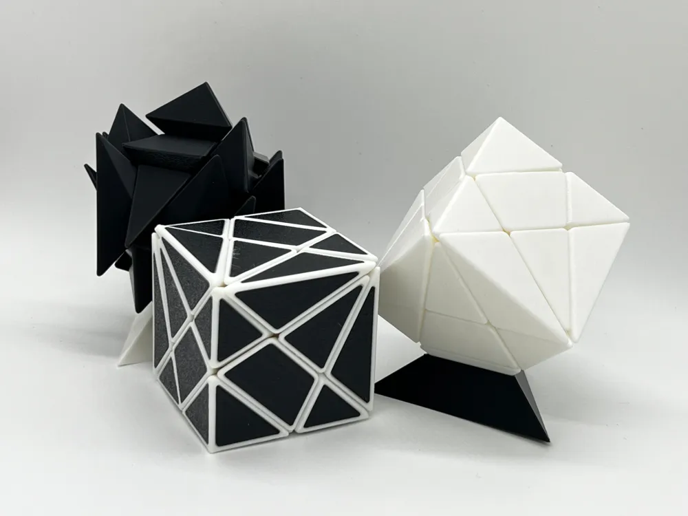 Axis Cube Tile (Fully-3D Printed) - Free 3D Print Model - MakerWorld