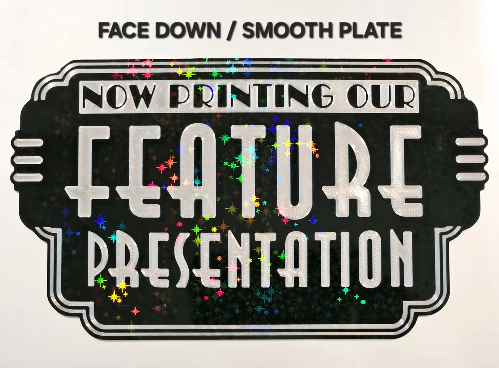 Now Printing Our Feature Presentation Movie Sign by Bosco 3D - MakerWorld