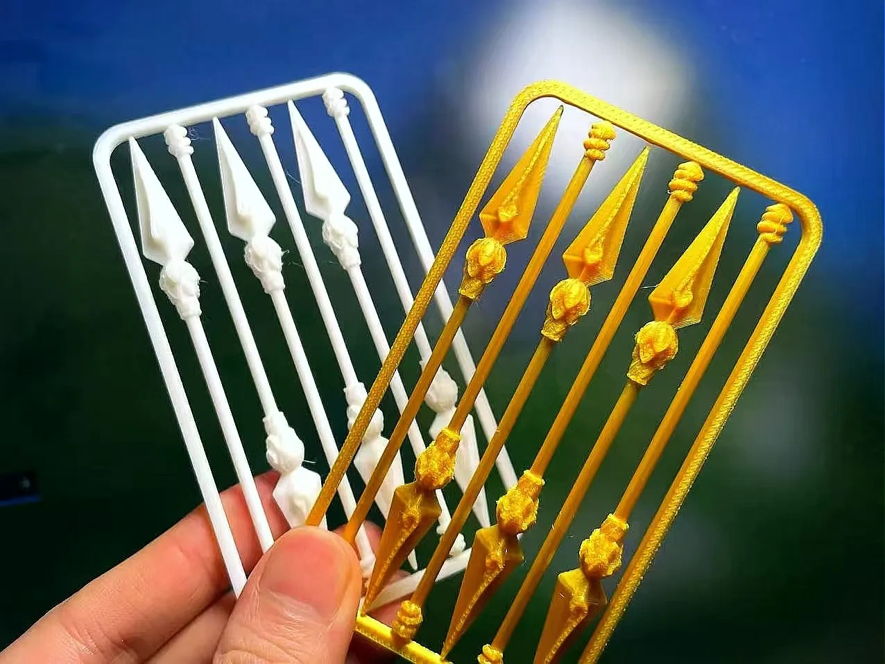 Nezha's Fire-tipped Spear: Exquisite Detail, Handmade, Fruit Forks, Six ...