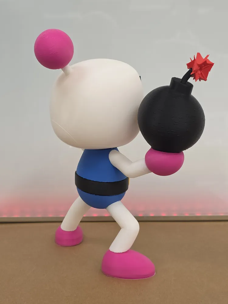 BomberMan / NO AMS - Free 3D Print Model - MakerWorld