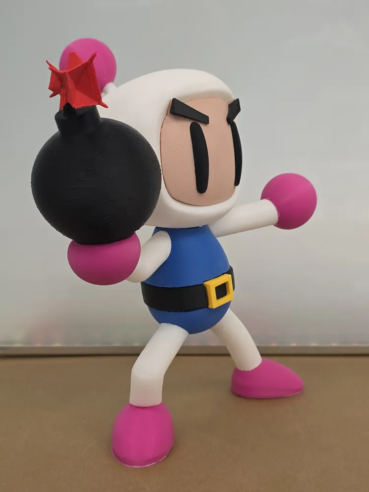 BomberMan / NO AMS - Free 3D Print Model - MakerWorld