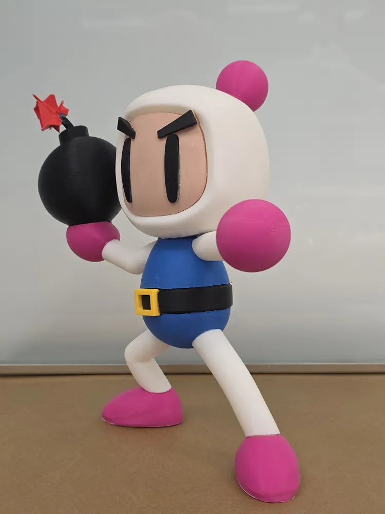 BomberMan / NO AMS - Free 3D Print Model - MakerWorld
