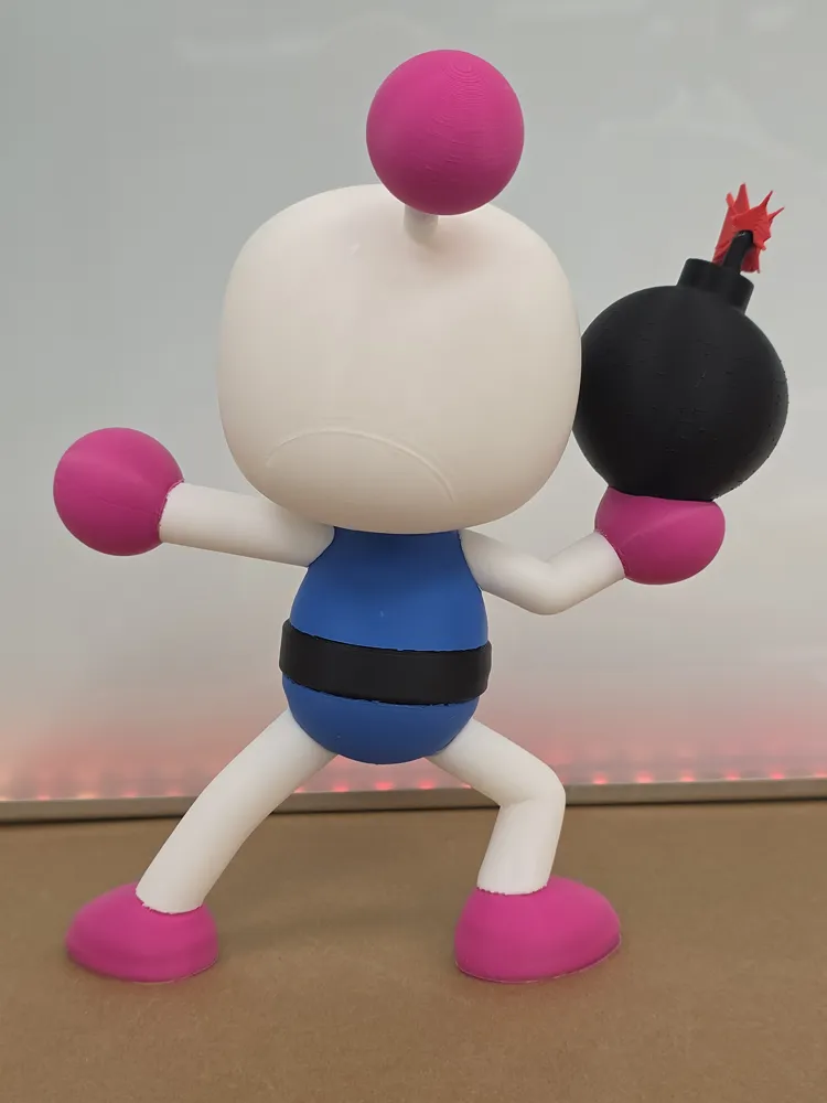 BomberMan / NO AMS - Free 3D Print Model - MakerWorld