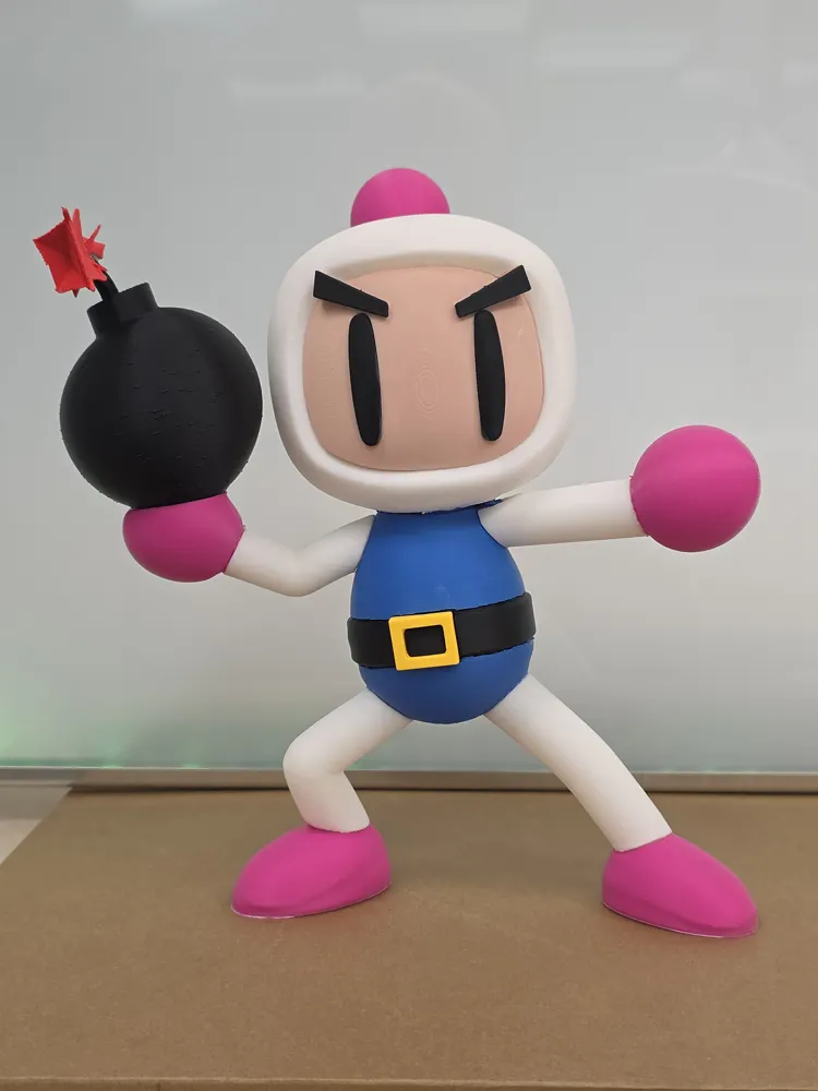 BomberMan / NO AMS - Free 3D Print Model - MakerWorld