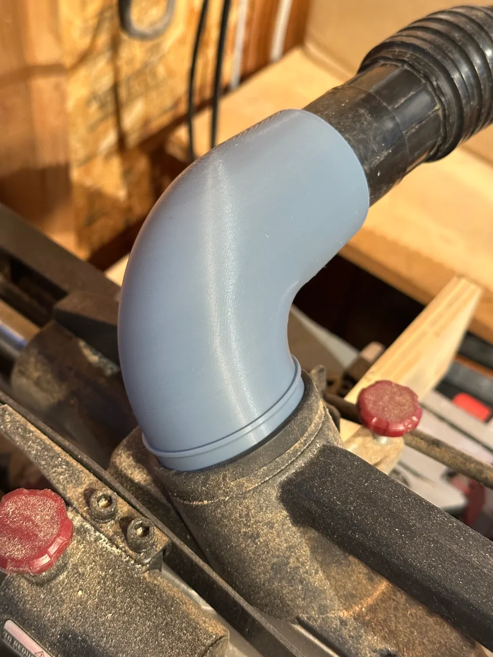 Craftsman saw elbow dust boot shopvac 2"-1.75" by etischer MakerWorld ...