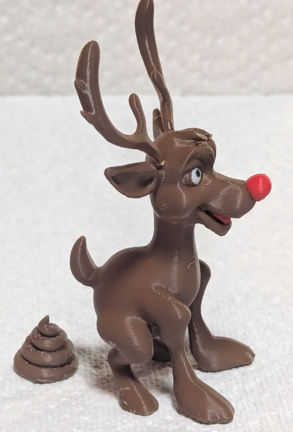 Rudolph the pooping reindeer by Mikehell - MakerWorld