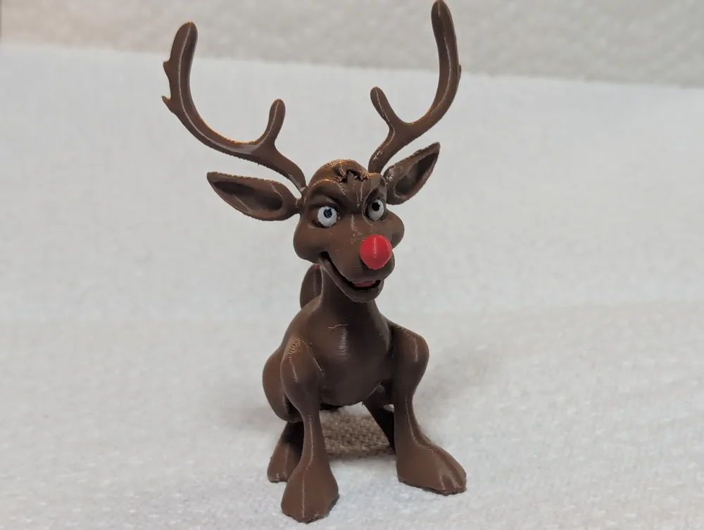 Rudolph the pooping reindeer by Mikehell - MakerWorld