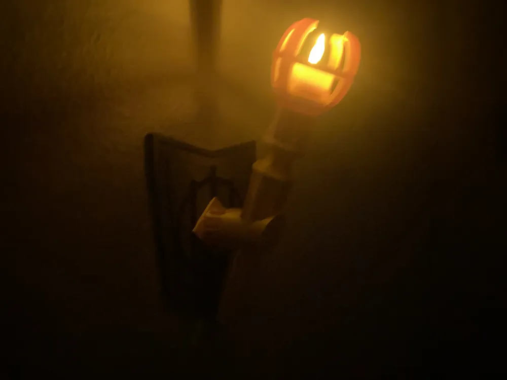 Fantasy Sconce - Free 3D Print Model - MakerWorld