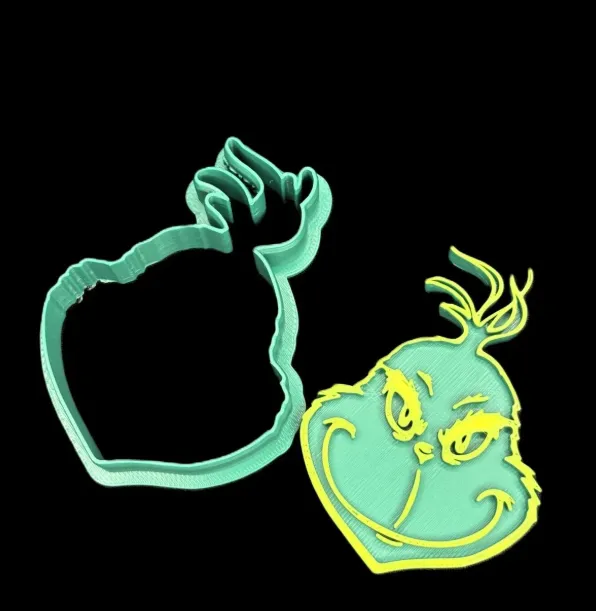 Grinch v2 cookie cutter - Free 3D Print Model - MakerWorld