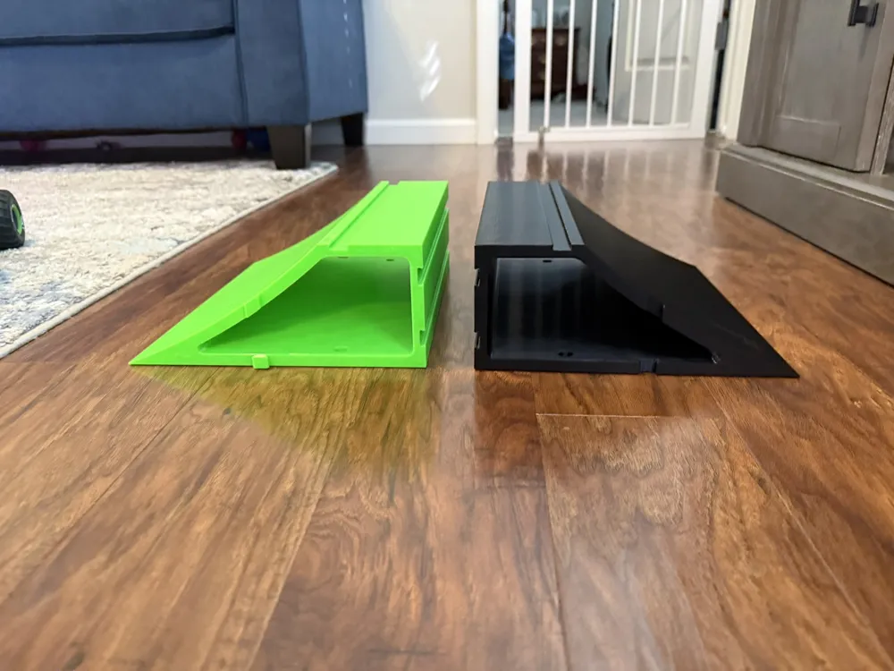 MONSTER TRUCK BACKFLIP/LAUNCH RAMP A1,P,& X SERIES - Free 3D Print ...