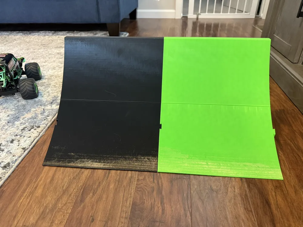 MONSTER TRUCK BACKFLIP/LAUNCH RAMP A1,P,& X SERIES - Free 3D Print ...