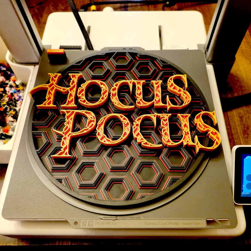 Hocus Pocus Dimensional Mosaic by w3r3wolv3s MakerWorld: Download Free ...
