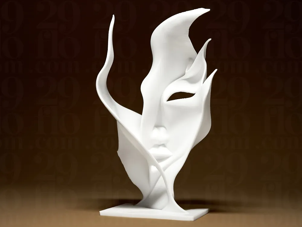 Abstract Face - Free 3D Print Model - MakerWorld