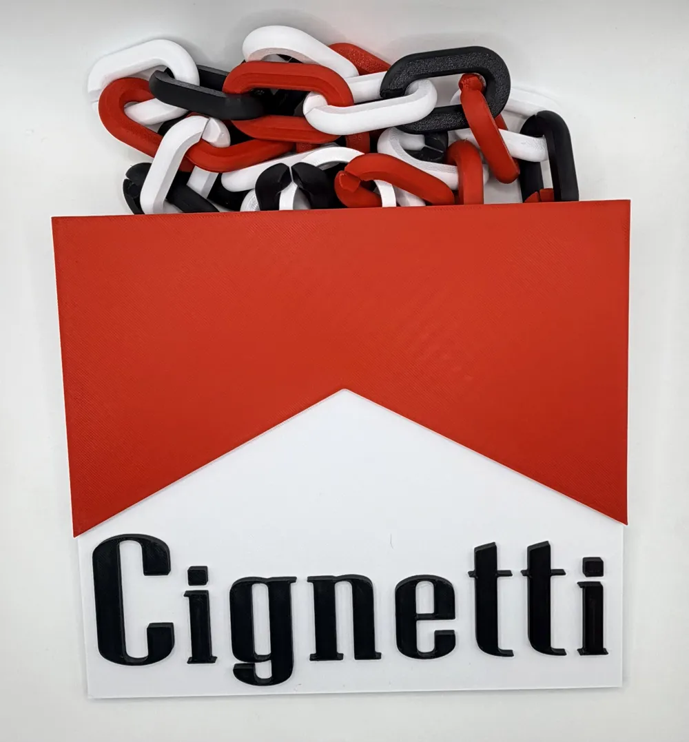 FARBGETRENNTE CIGNETTI. FÜR EINZELNE FARBE – Kostenloses 3D-Druckmodell ...