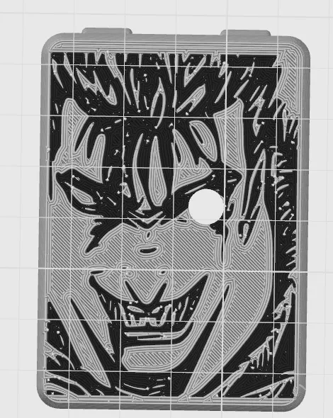 A1/A1 Mini Berserk Guts Extruder Faceplate by AfuQing3D - MakerWorld