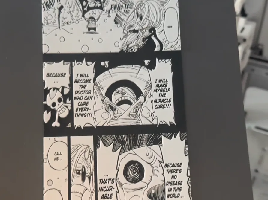 Chopper one piece manga panel - Free 3D Print Model - MakerWorld
