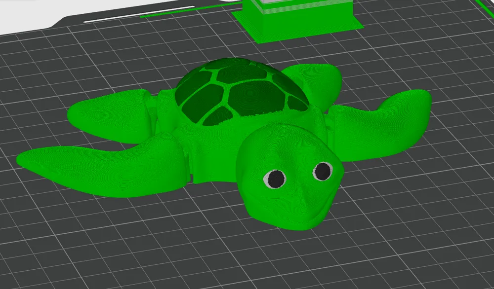 Flexi Sea Turtle by Rott3D - MakerWorld