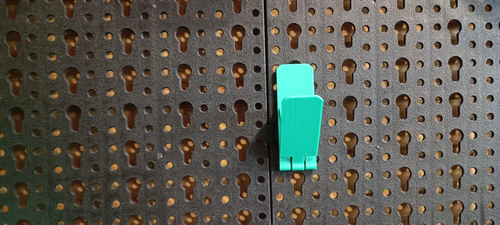 Parkside / Lidl Pegboard Paper Clip Remixed by GregorB - MakerWorld