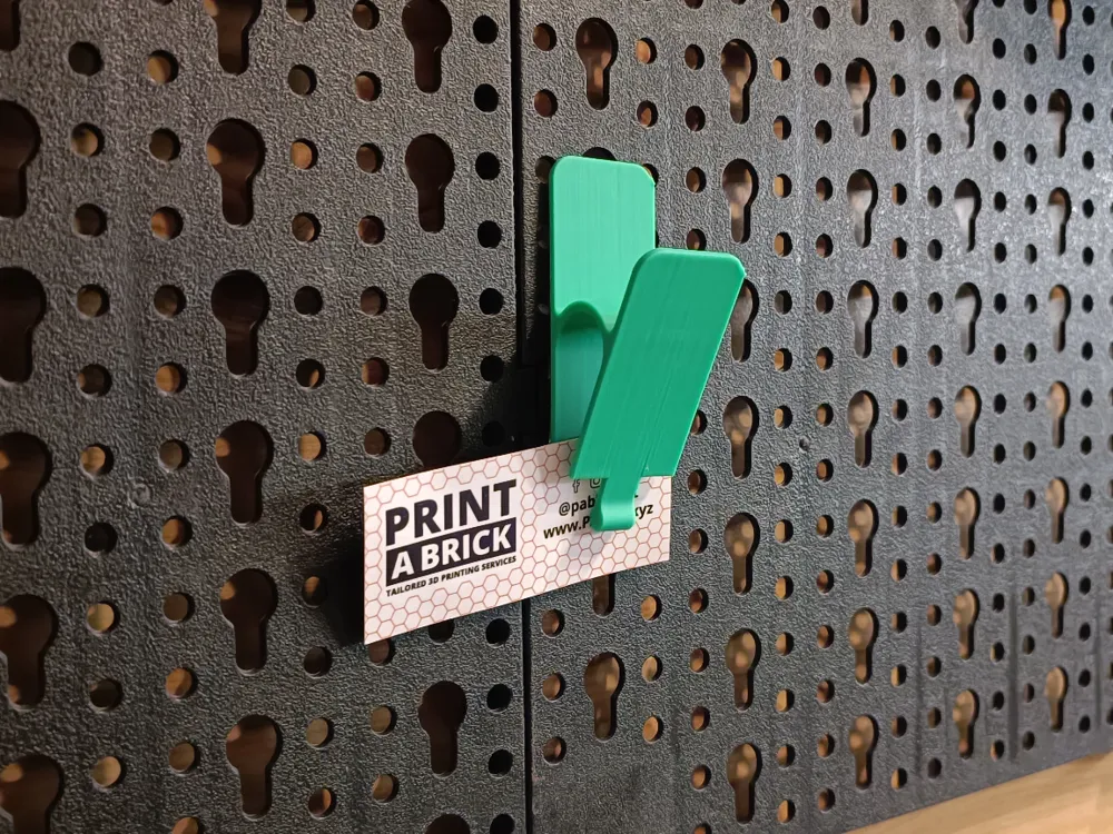 Parkside / Lidl Pegboard Paper Clip Remixed by GregorB - MakerWorld