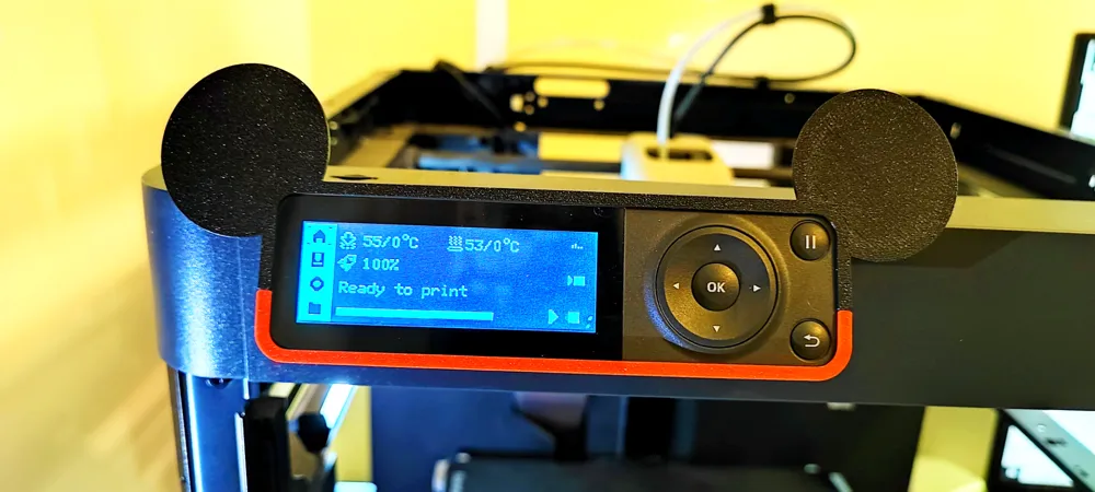 Bambulab p1 screen frame Mickey by foramusementonly - MakerWorld